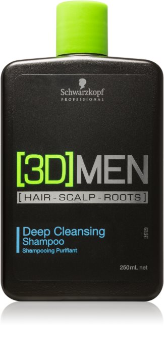 Schwarzkopf Professional [3D] MEN shampoo di pulizia profonda | notino.it